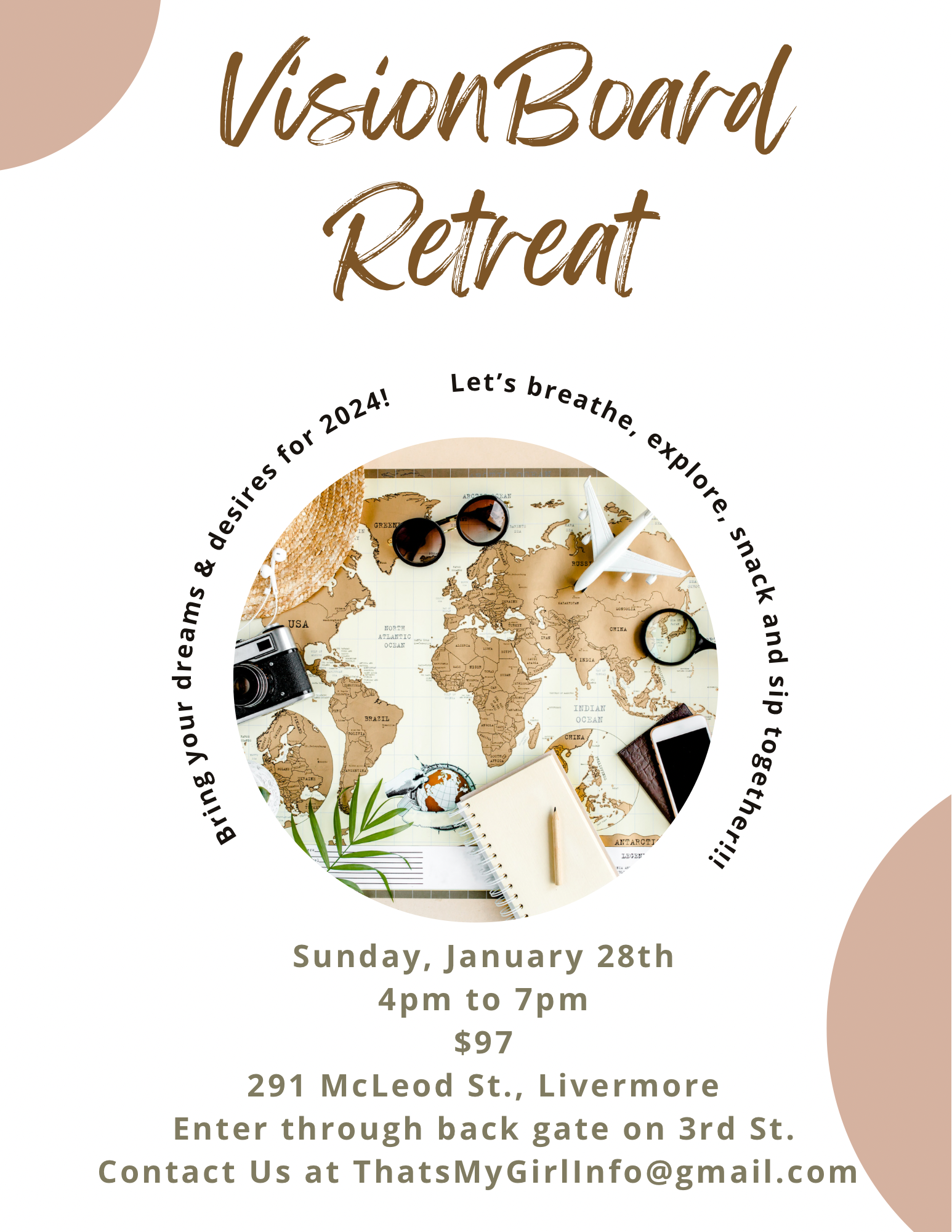 Reconnecting With You presents...Vision Board Retreat