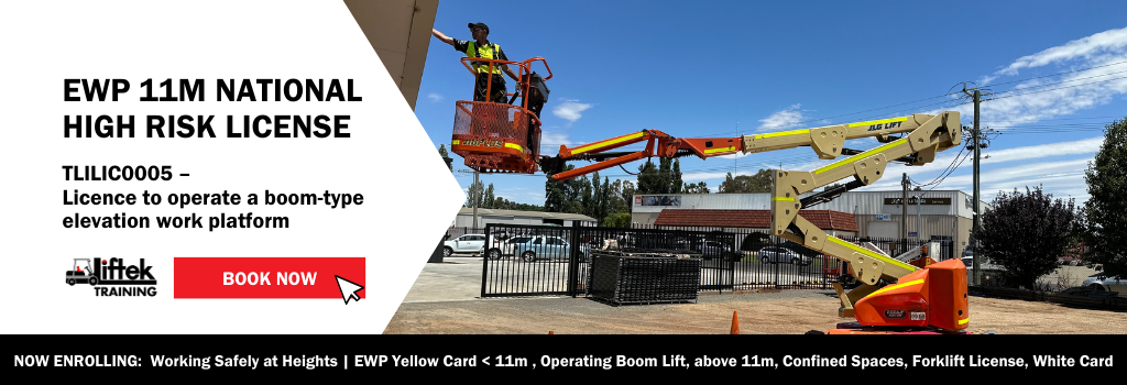 EWP 11m National High Risk License | Liftek Training Center