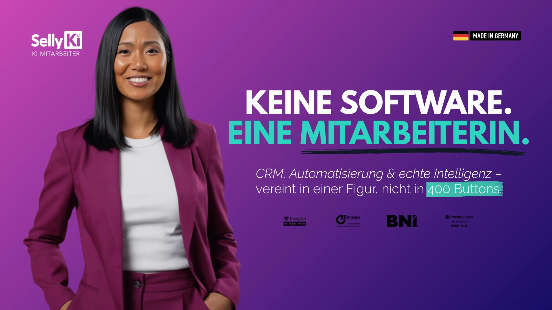 Selly KI – Digitale Mitarbeiterin aus gutem Hause | kOSMos von OSM