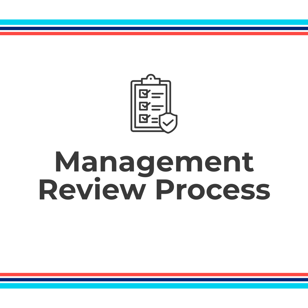 Management Review Process Template