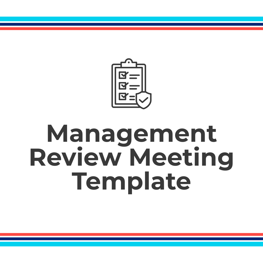 QMS Management Review Meeting Template