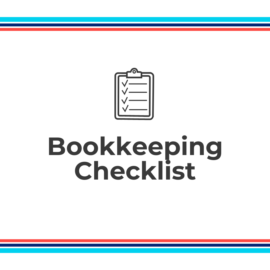 Bookkeeping Checklist Template