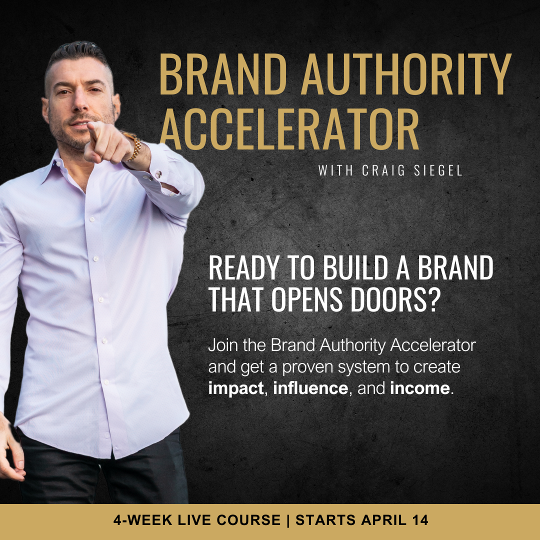 Brand Authority Accelerator: 4 Week Course