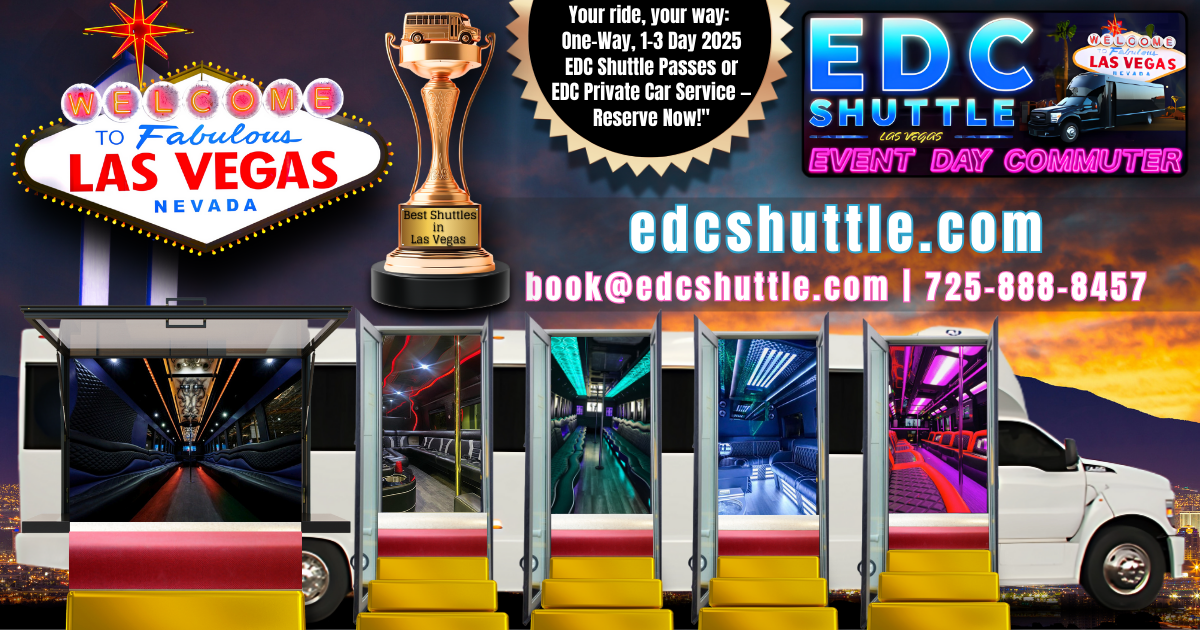 EDC Las Vegas Shuttle 2025 | Official EDC Shuttles Sold Out?