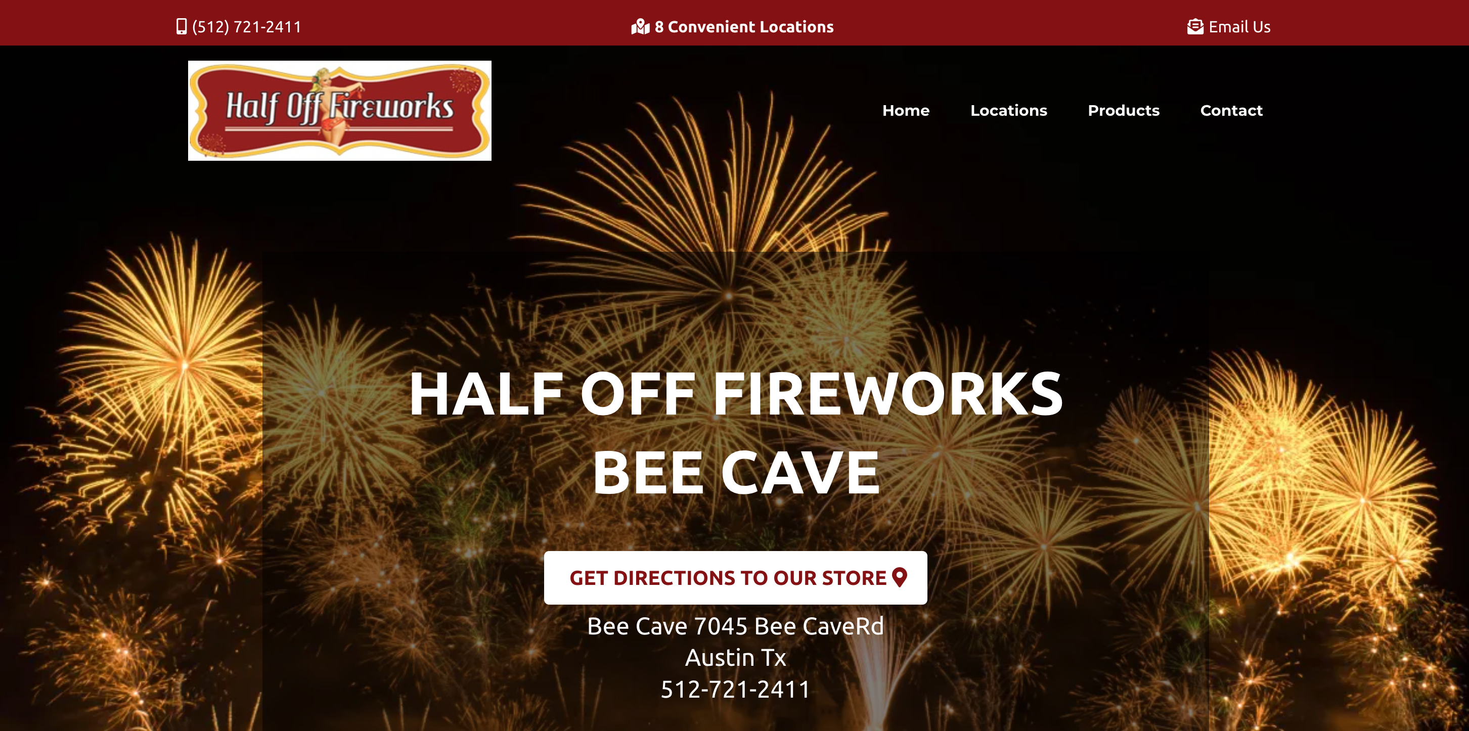 Half Off Fireworks | Bee Cave's Top Fireworks Stand
