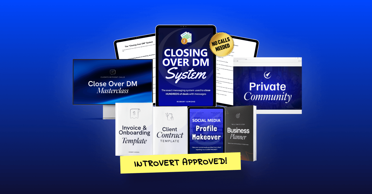 Closing Over DM System