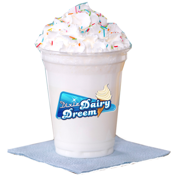 Dixie Dairy Dreem menu
