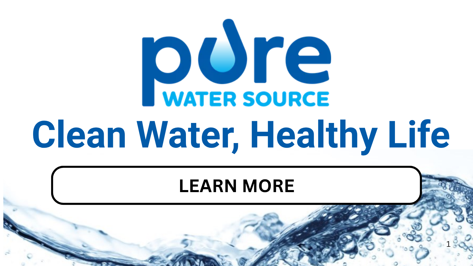 Water Treatment System Rentals in Pure Water Source
