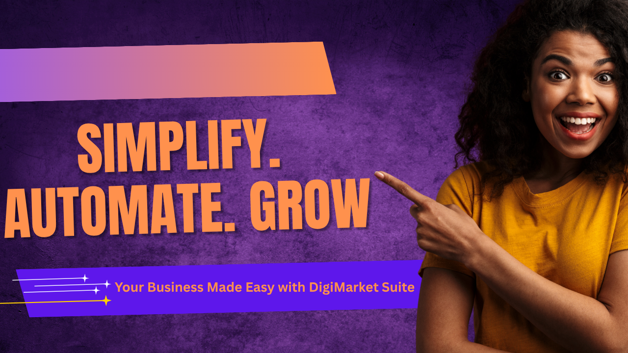 DigiMarket Suite | All-in-One Business & Marketing Software
