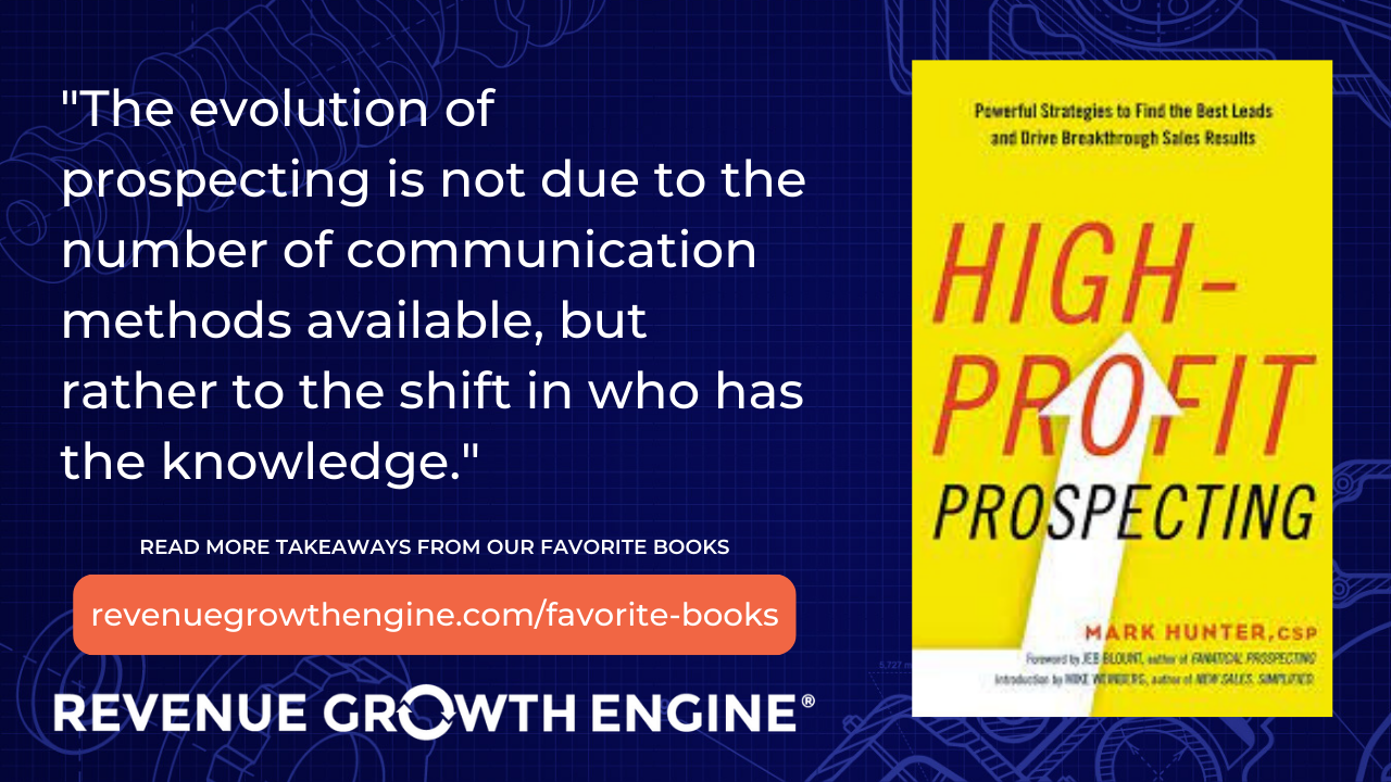 Our Favorite Books: High Profit Prospecting by Mark Hunter