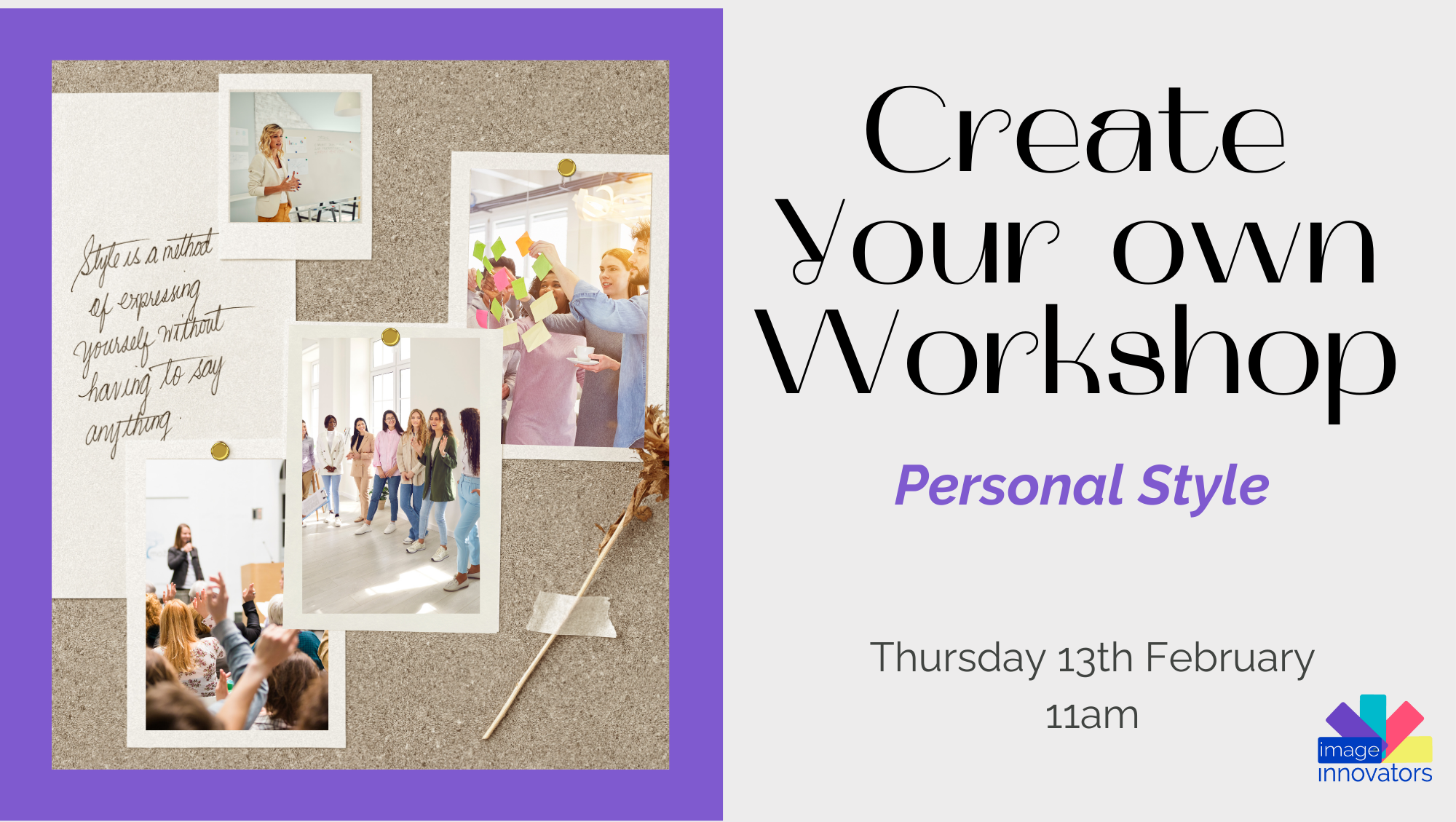 Webinar - Create a style workshop