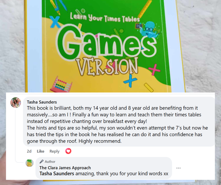Make learning the times tables fun with games