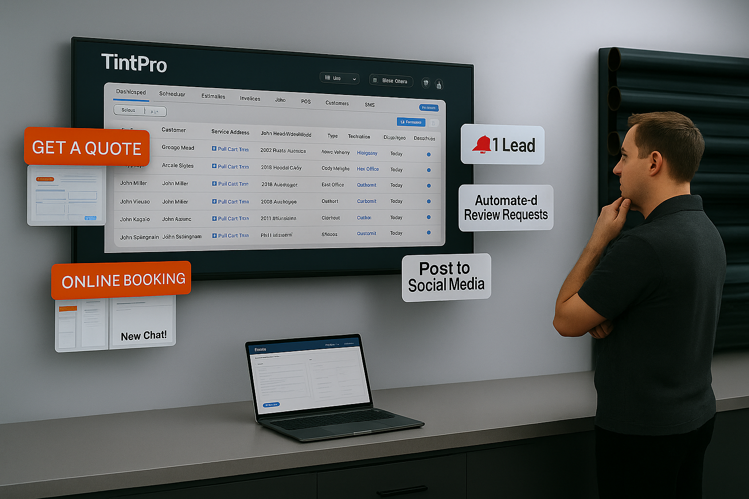 TintPro | Automotive Shop Software for Quoting, Inventory & More