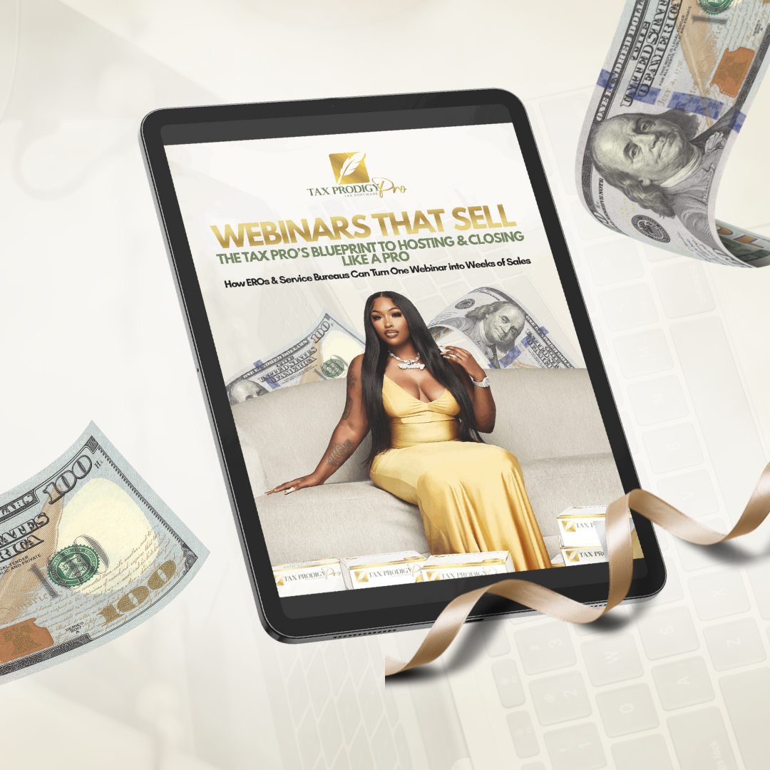 Webinars That Sell | Tax Prodigy Pro