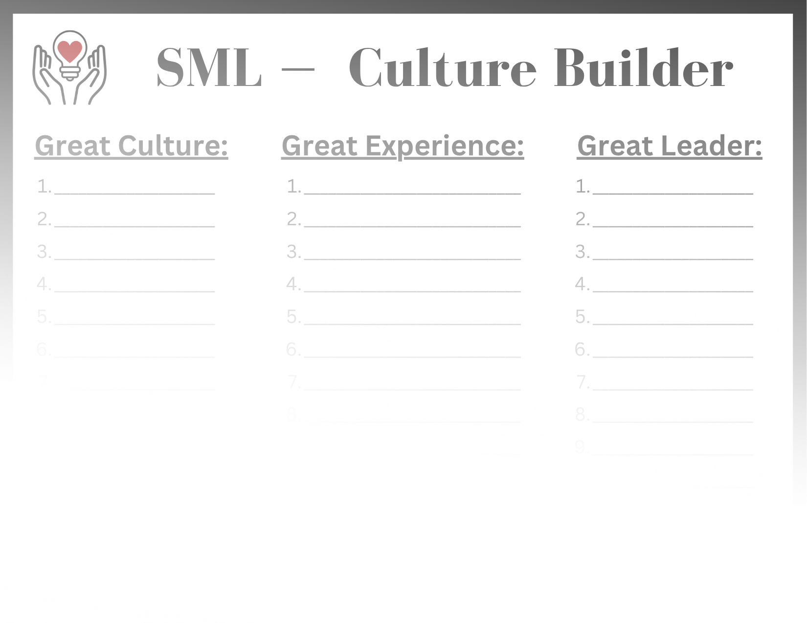Culture Builder