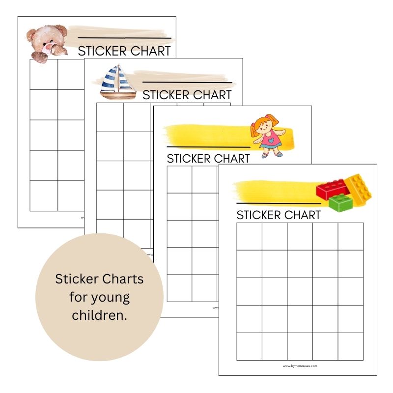 Sticker Charts for Young Children
