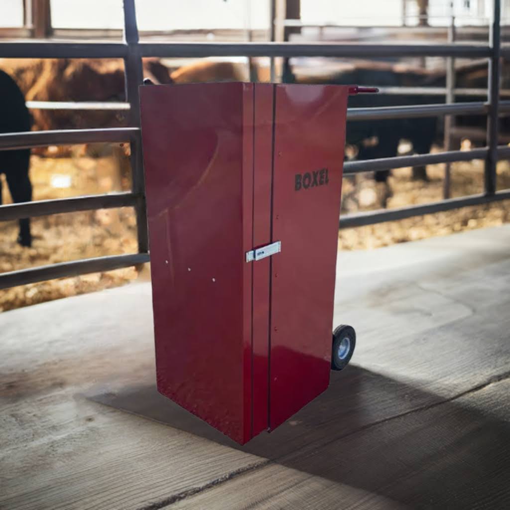 Boxel 5' Dolly Livestock Show Box for Cattle, Equine and Swine Shows