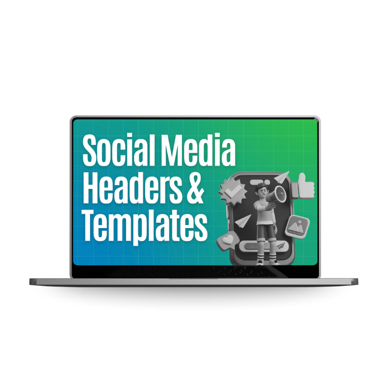 Social Media Headers & Templates – Branded Graphics for Every Platform