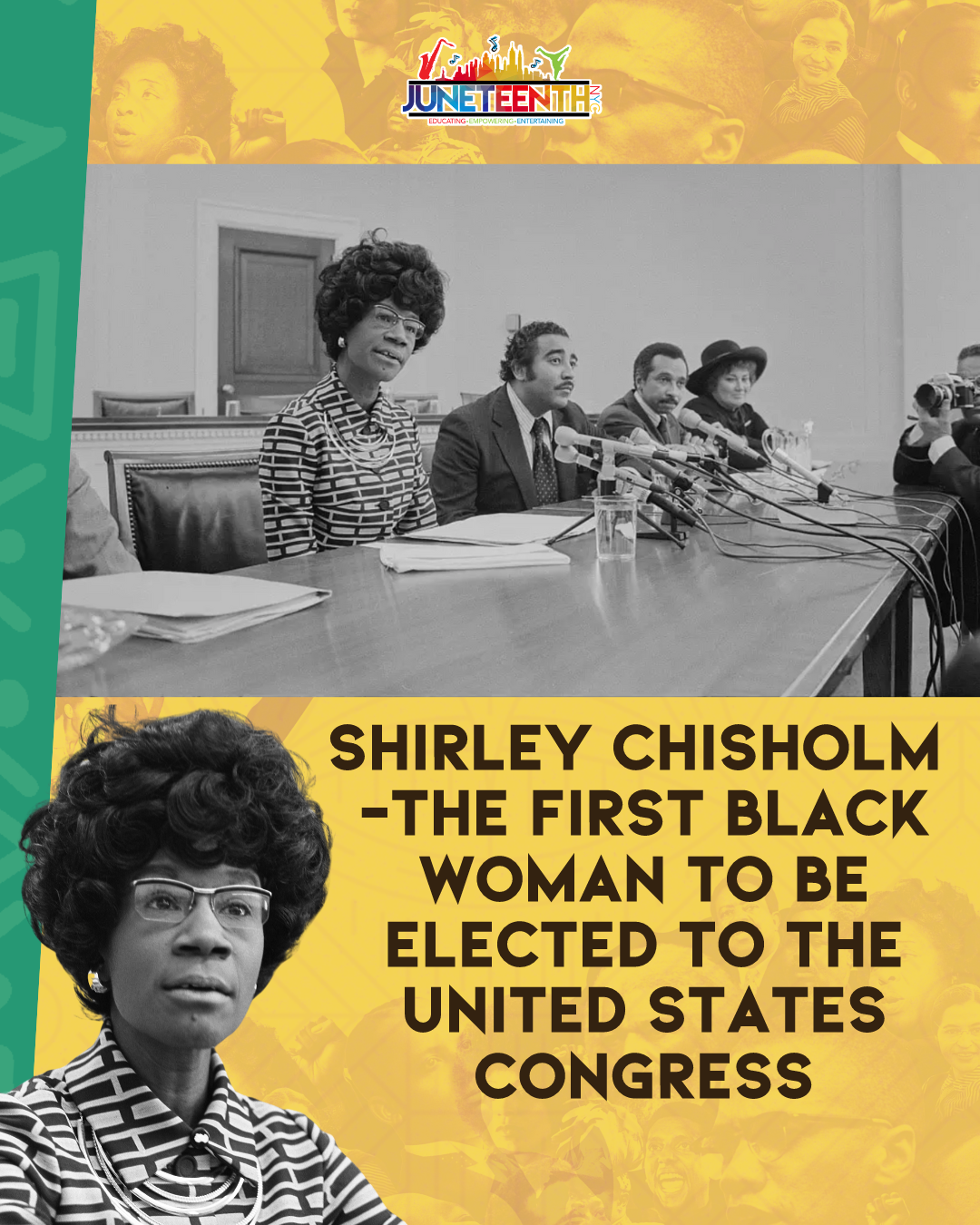 Shirley Chisholm: The First Black Woman Elected to the United States ...