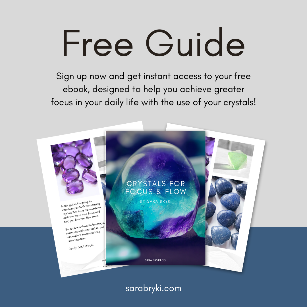 Free! Crystals for Focus & Flow Ebook