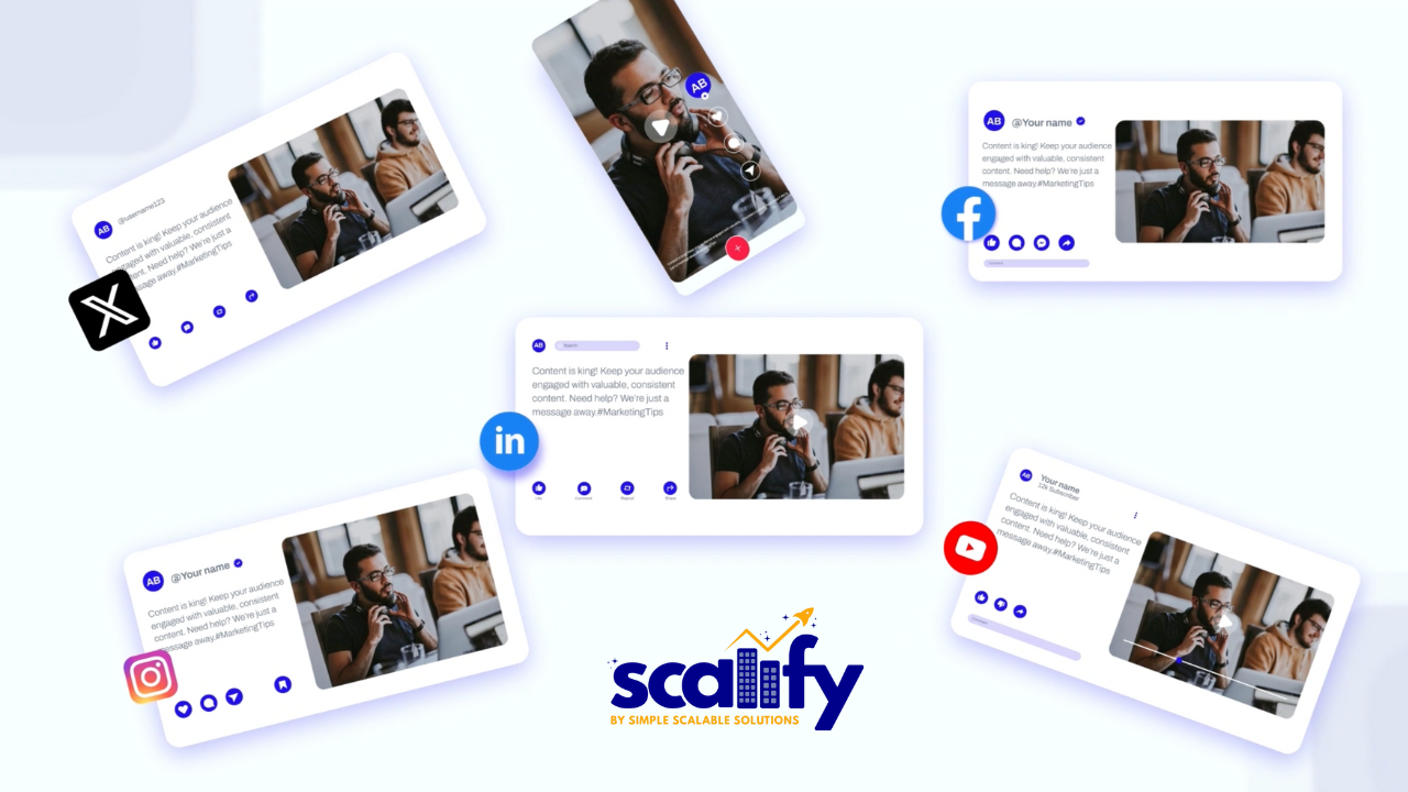 Scalify | Ultimate Social Media Planner for Overworked Business Owners