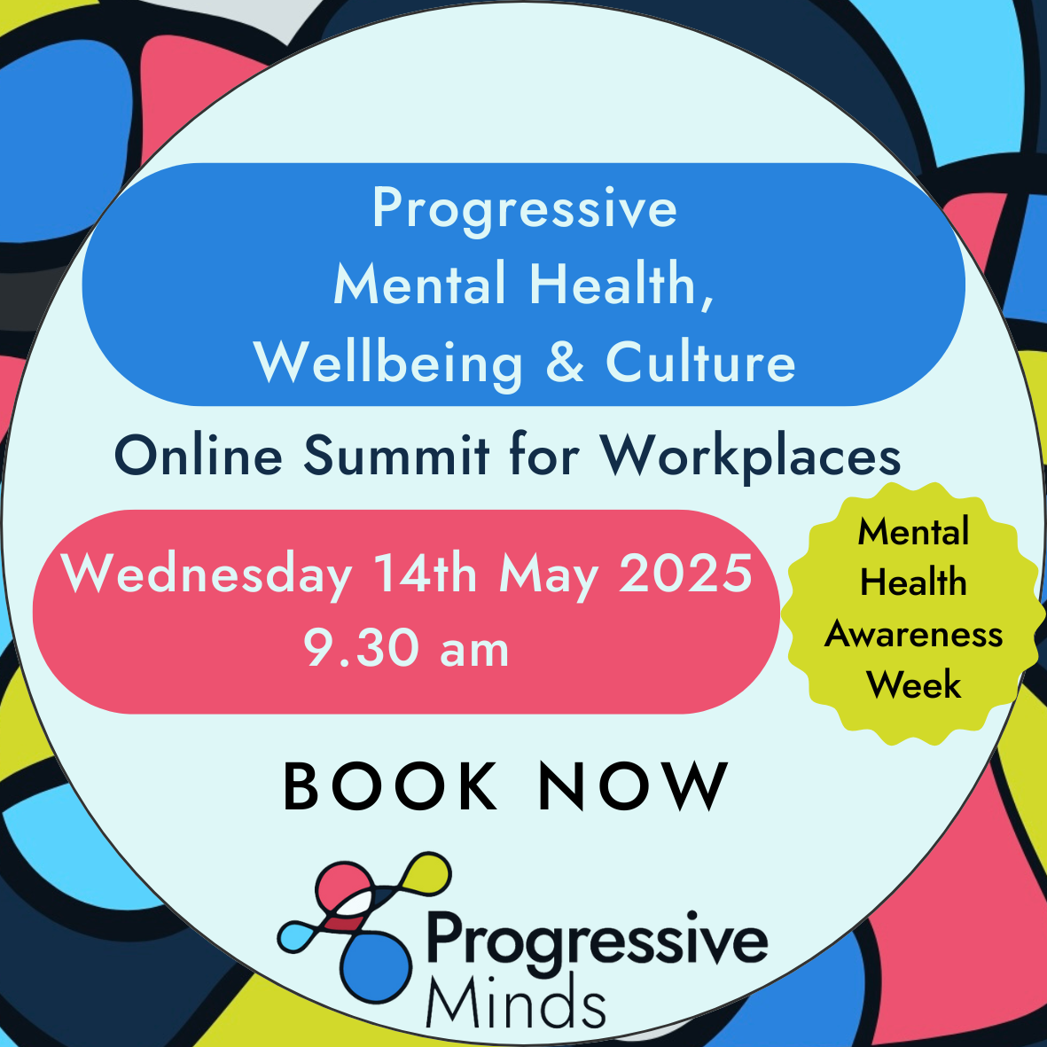 Progressive Minds Mental Health Summit Speaker info