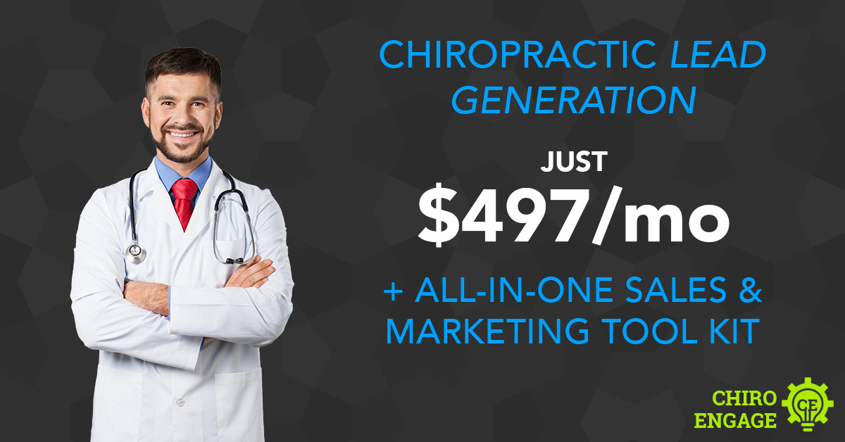 Chiro Lead Generation Just $497
