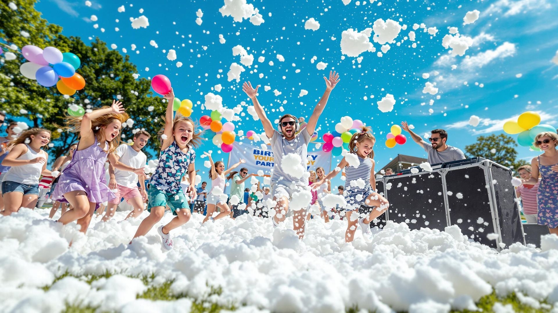 Foam Parties Los Angeles | Foamtopia Parties