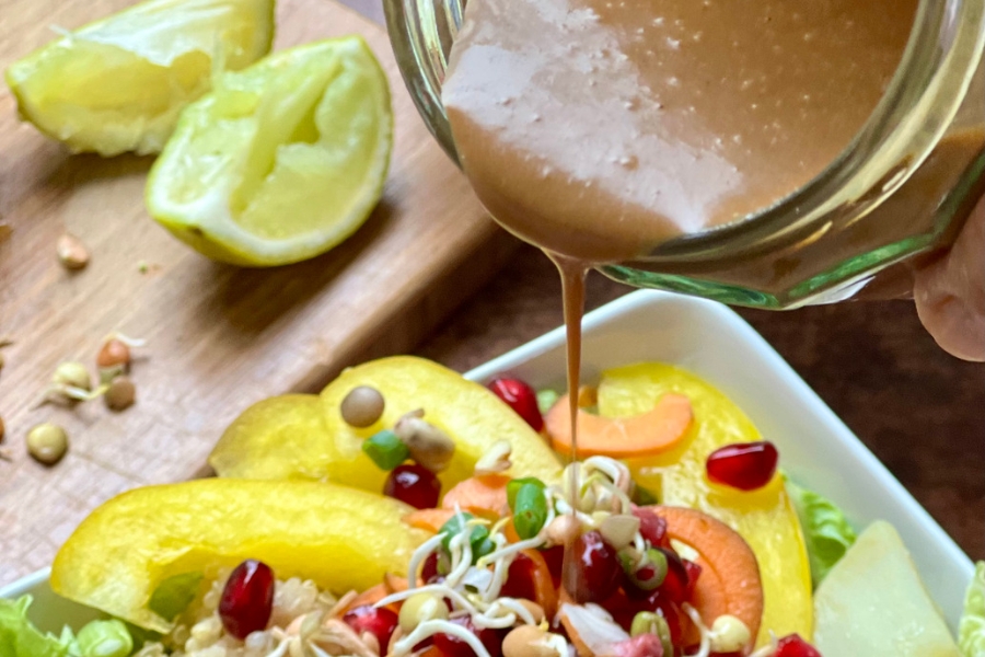 Spicy Plant-Based Peanut Satay Sauce: Vegan-Friendly Recipe