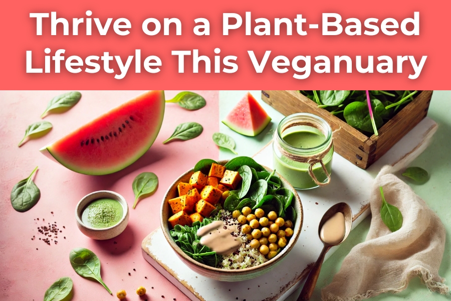 Veganuary Success Blueprint for Women: Thrive & Glow Plant-Based