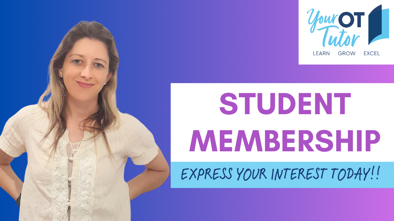Your OT Tutor Student Membership