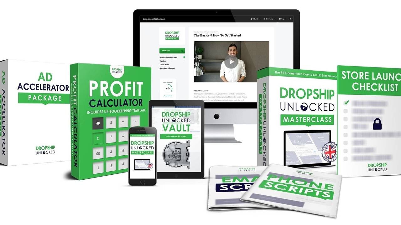 Dropship Unlocked Masterclass | Course Overview | DropshipUnlocked.com