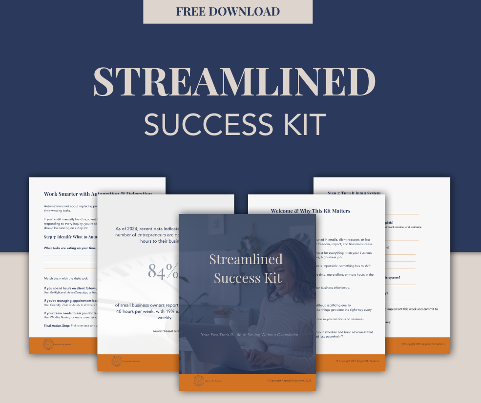 Streamlined Success Kit