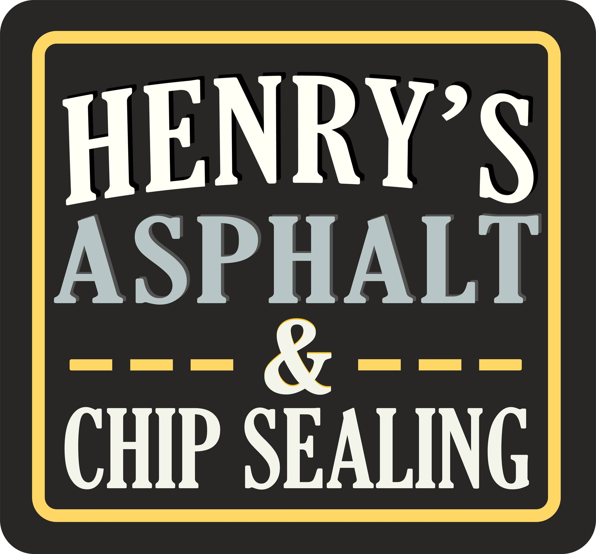 Henry's Chip Sealing
