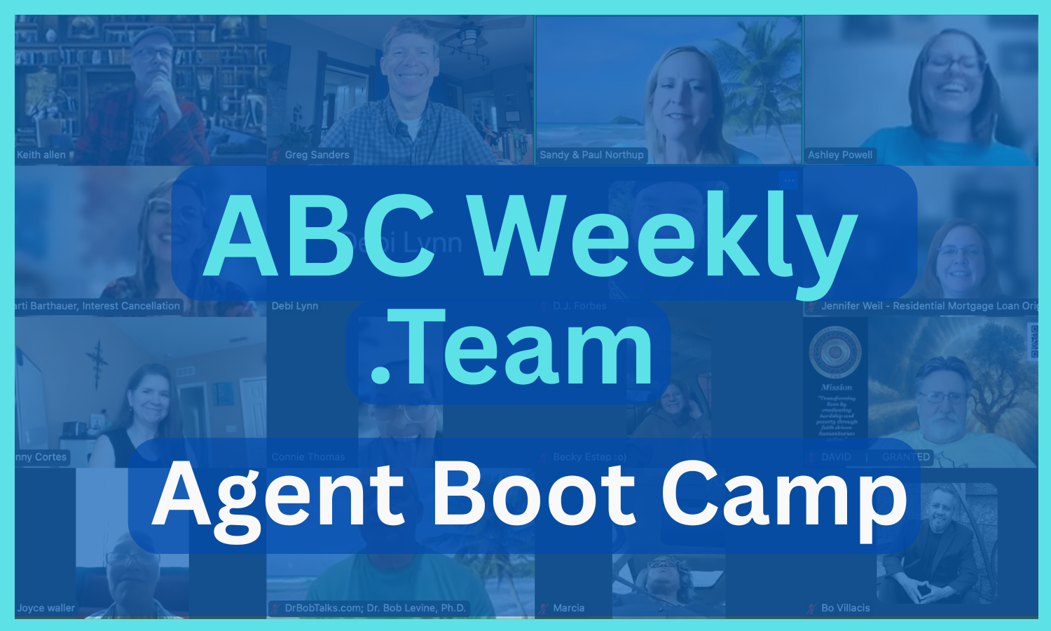 ABC - Agent Boot Camp, for Money Max agents