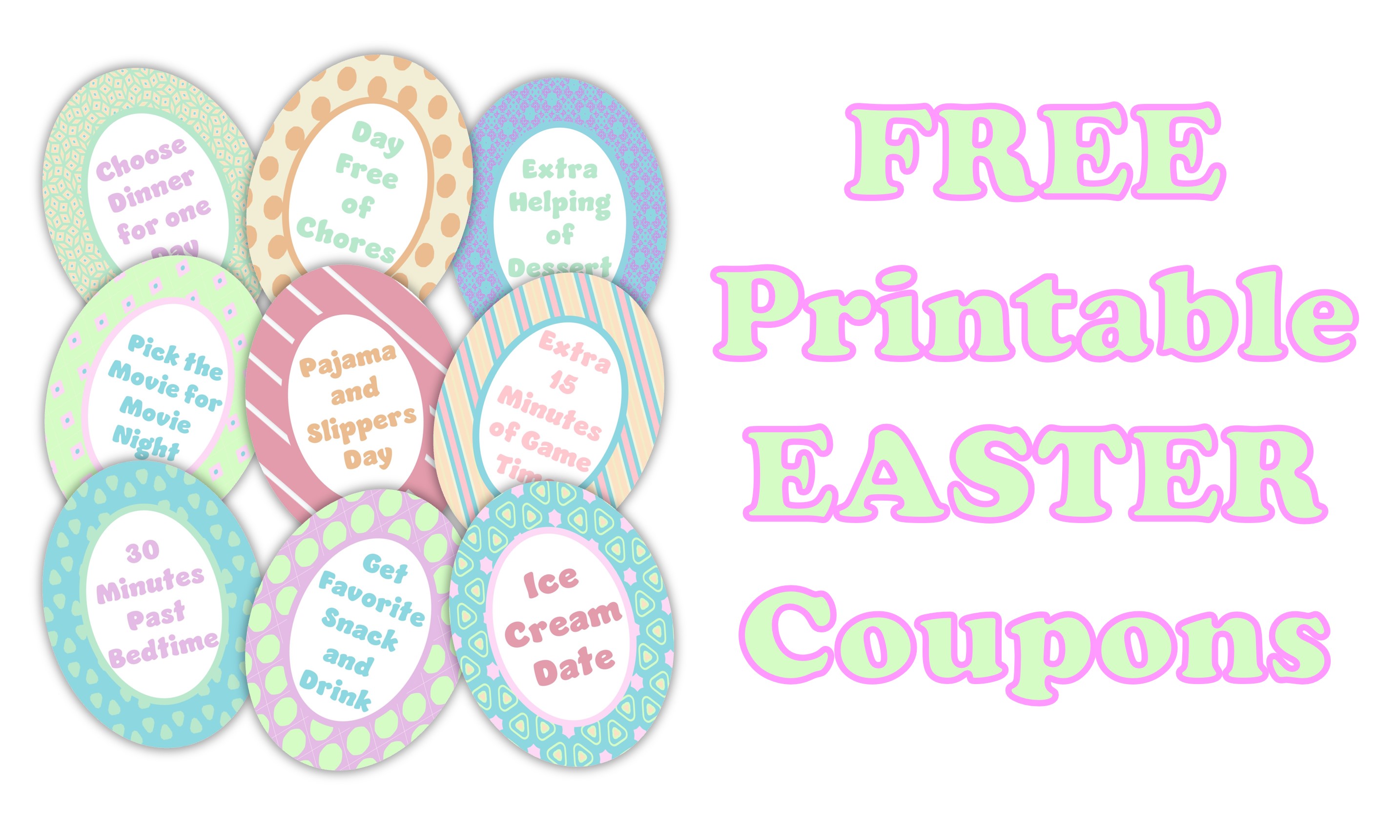 Make Easter Egg Hunts Extra Sweet with Free Printable Coupons!
