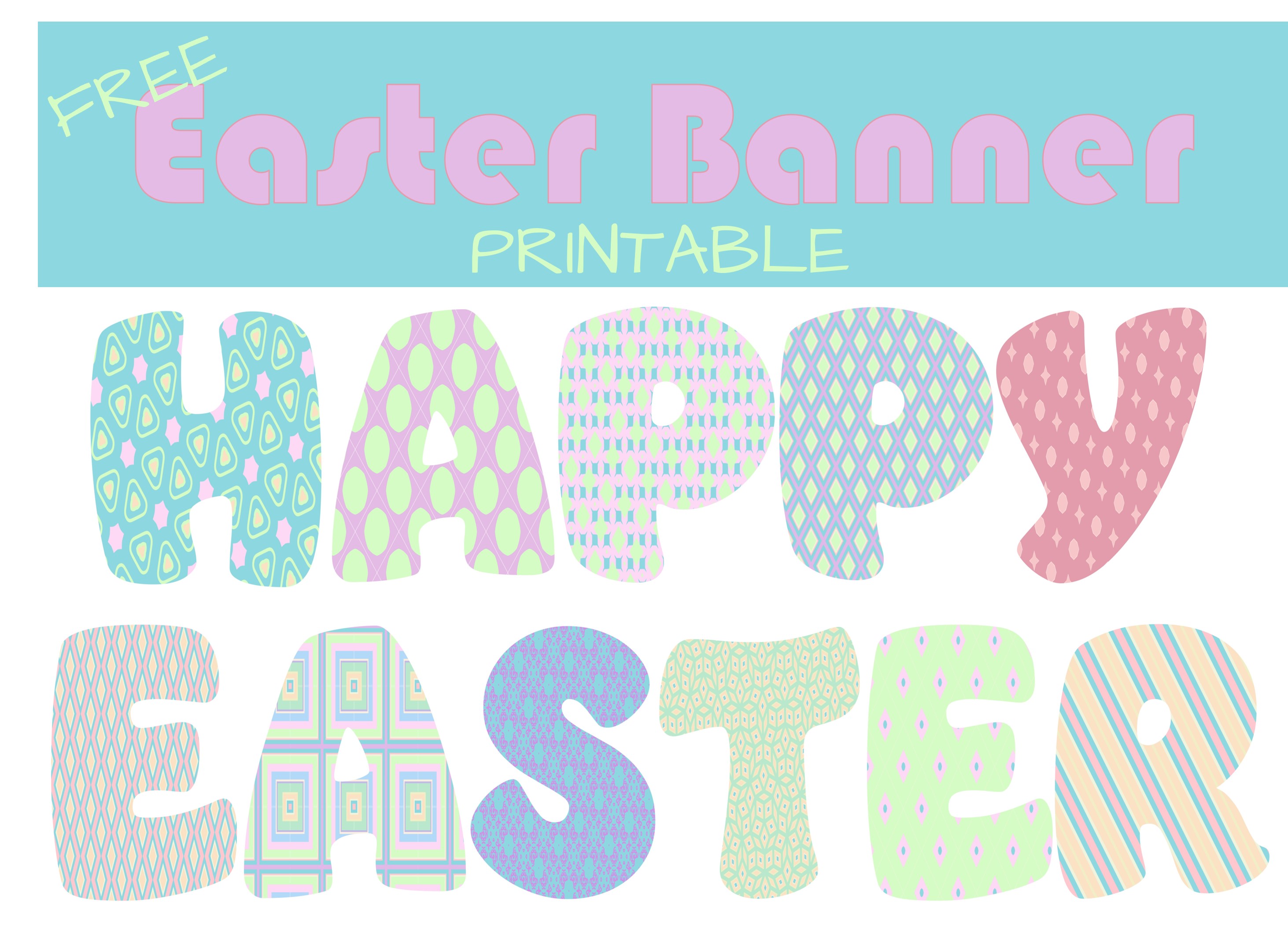 Egg-citing Way to Spruce Up Your Home: Happy Easter Banner