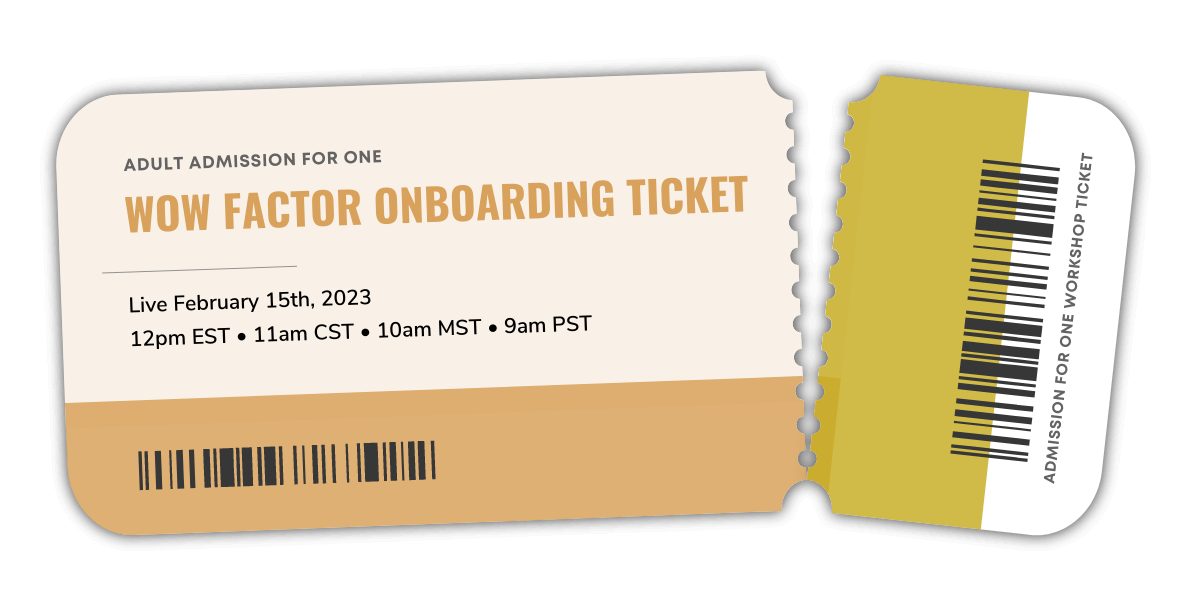 WOW Factor Onboarding Workshop