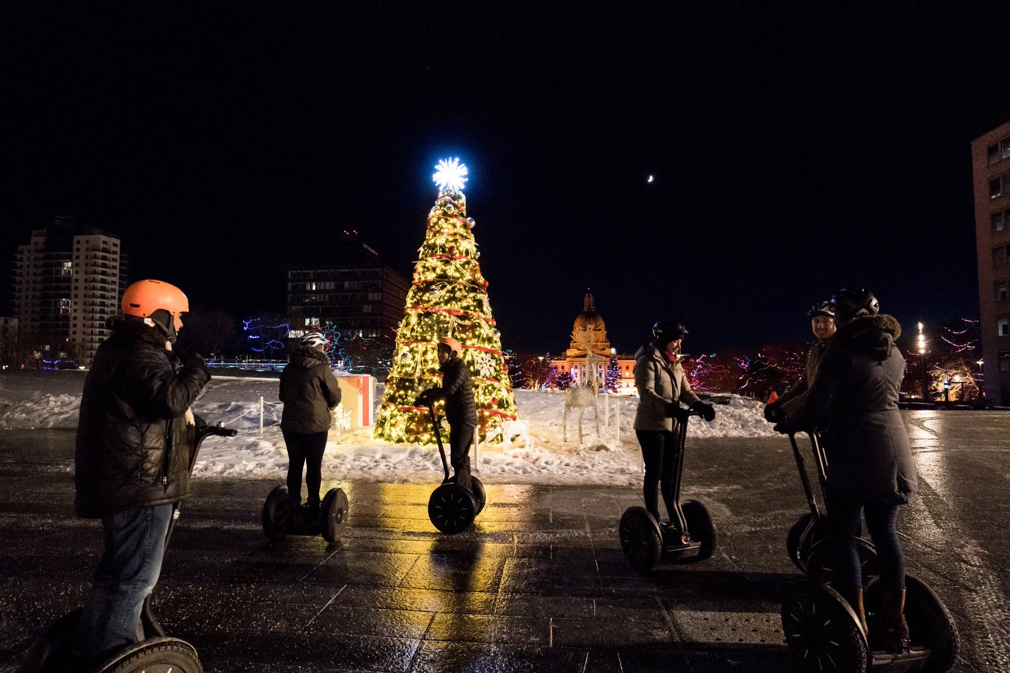 Alberta Legislature Christmas Lights Tour | The Ledge Edmonton