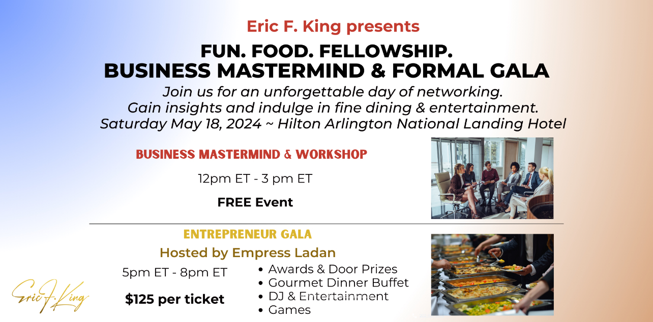 FUN, FOOD, FELLOWSHIP in Washington, DC