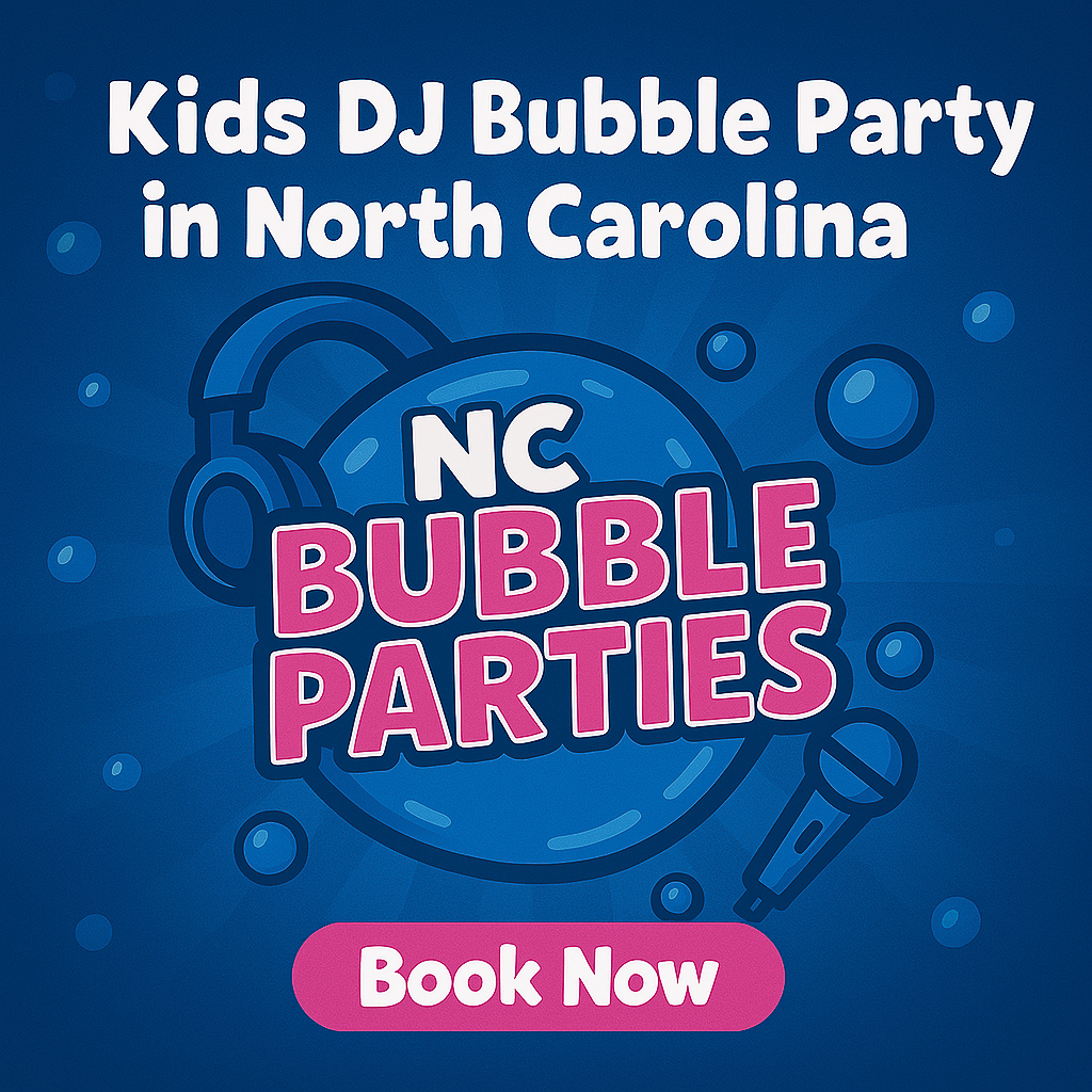 NC Bubble Parties | Kids DJ Bubble Party in Raleigh, Durham, Charlotte