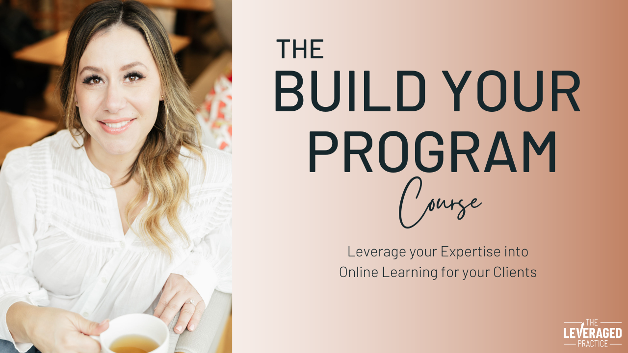 Build Your Program Course