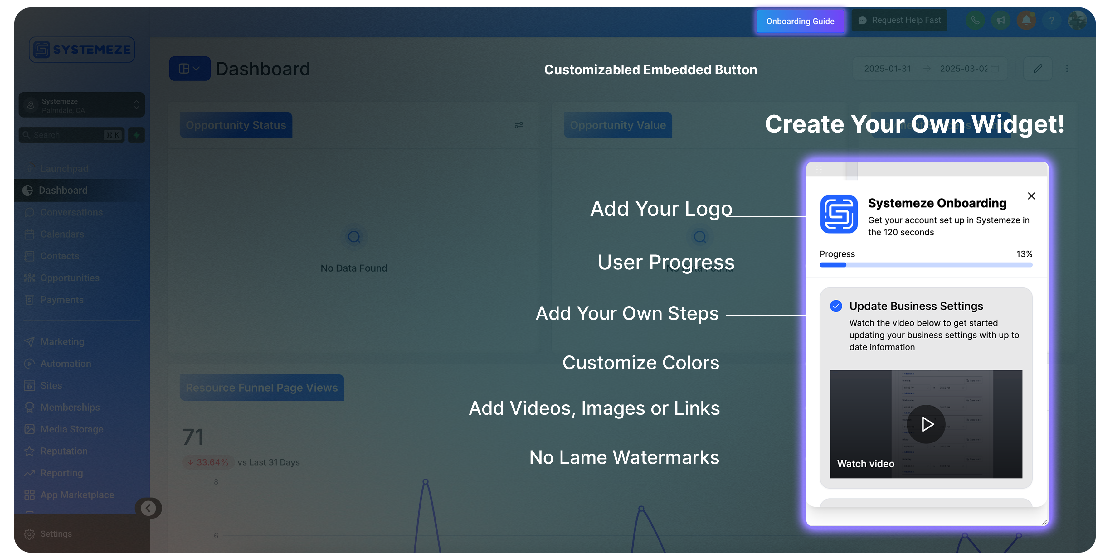 The #1 GoHighLevel Customer Support Widget