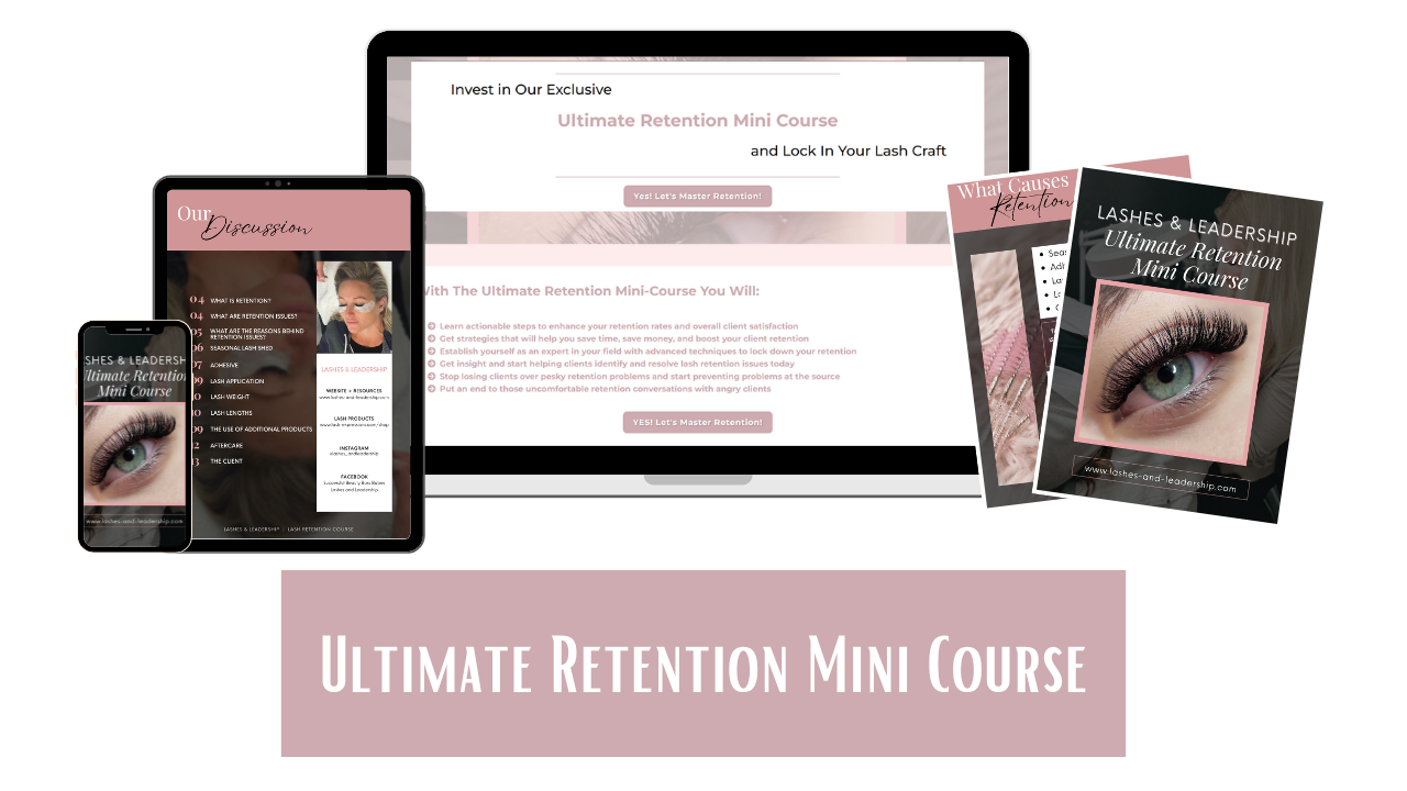 Ultimate Retention E-Book | Lashes and Leadership