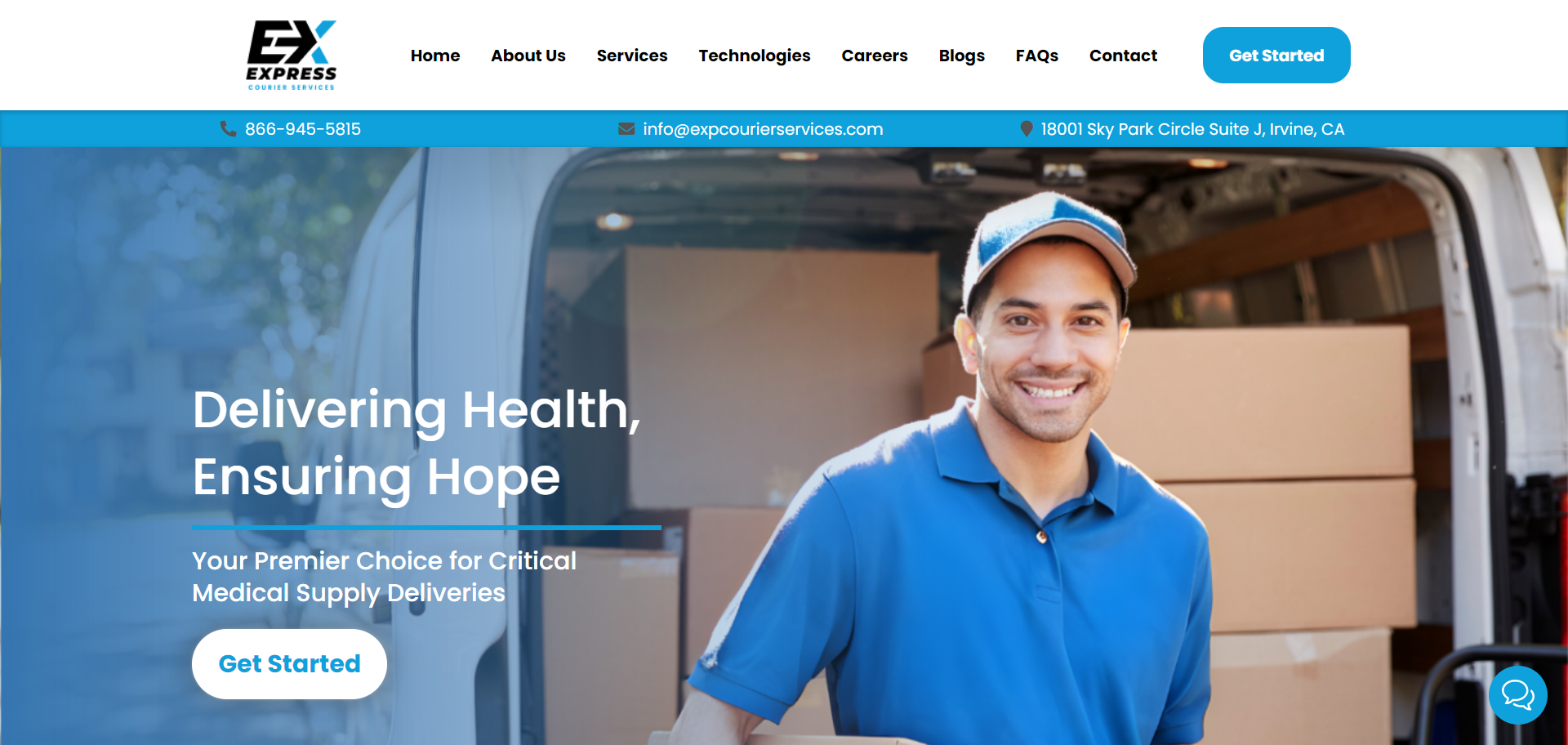 Express Courier Services California | Statewide Same-Day