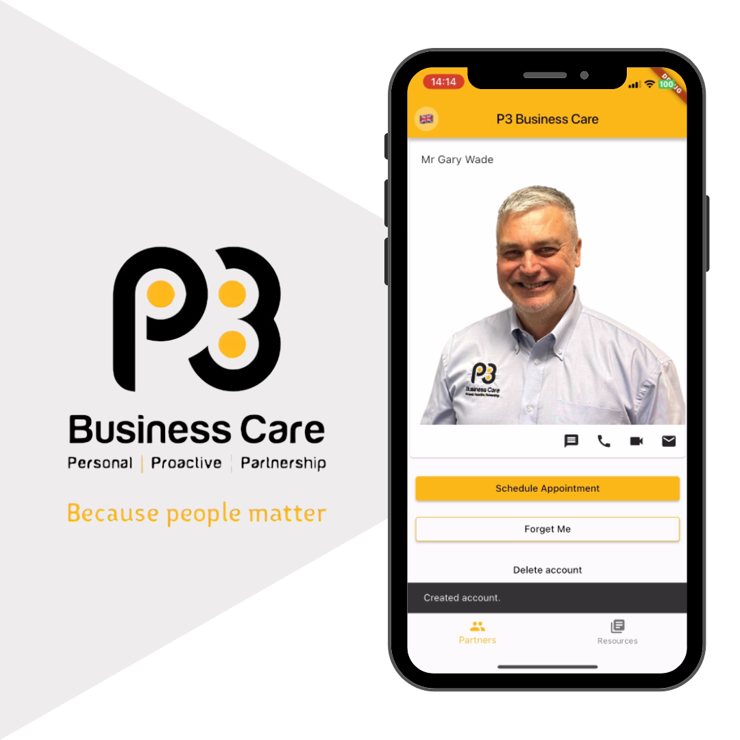 MYP3 App - P3 Business Care