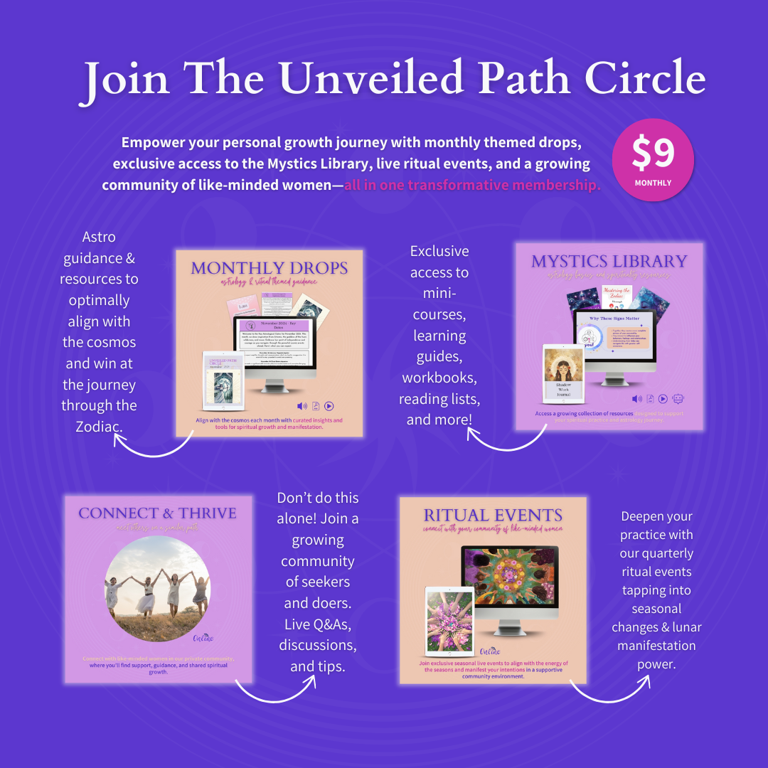 Join The Unveiled Path Circle Membership!