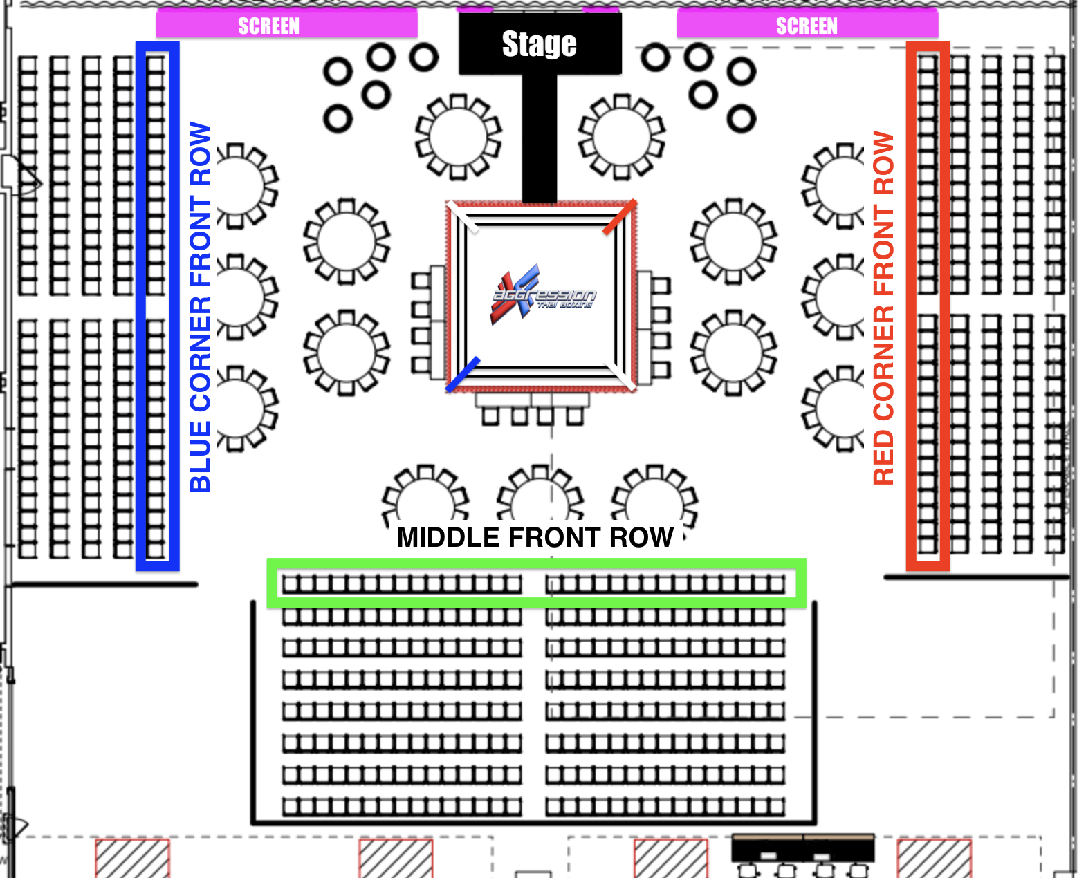 ATB8-GC! Front Row Seating Aggression Thai Boxing Gold Coast Show!