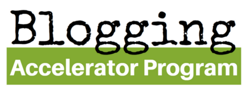 Blogging Accelerator Program
