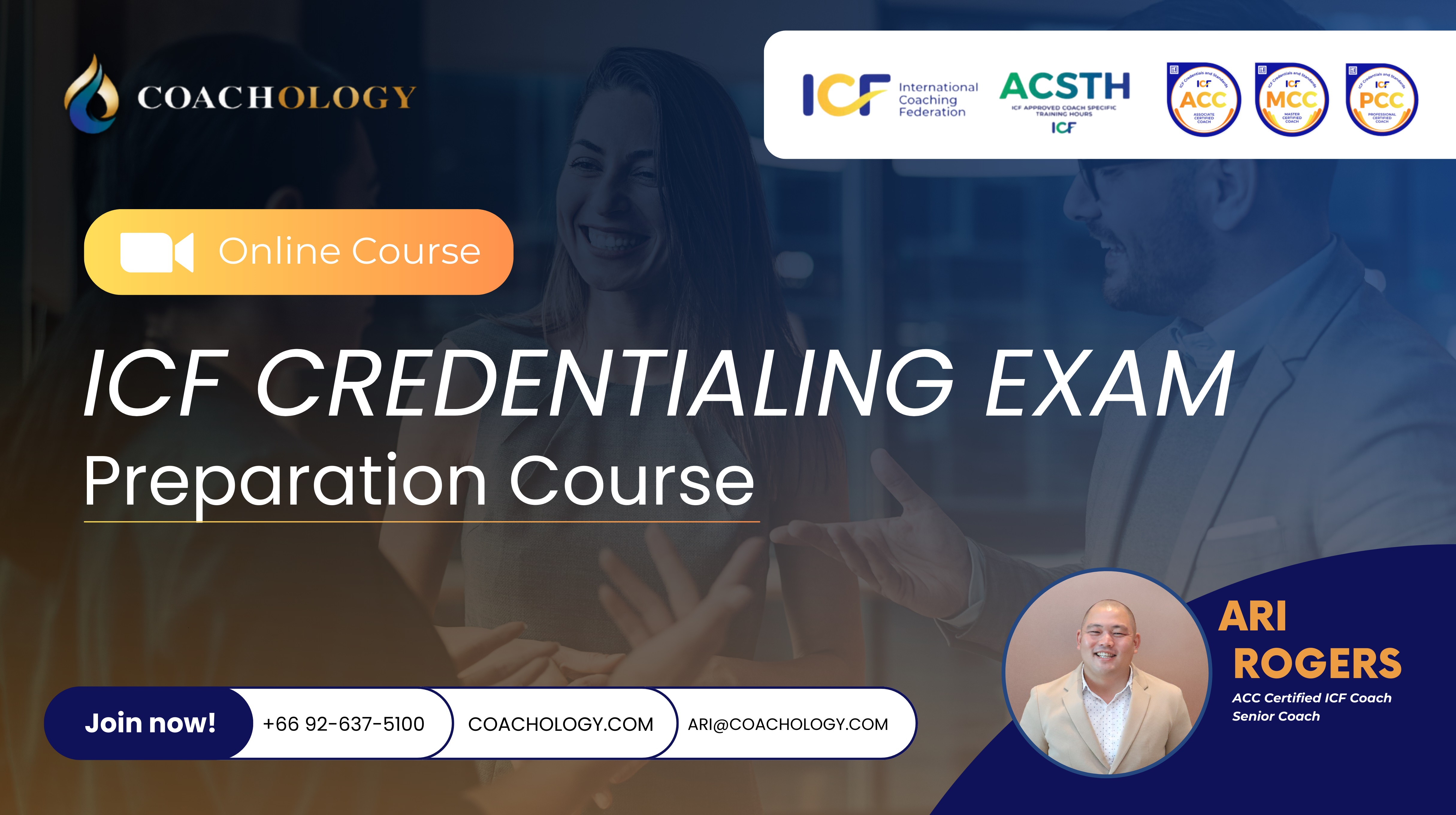 ICF Credentialing Exam Preparation Course